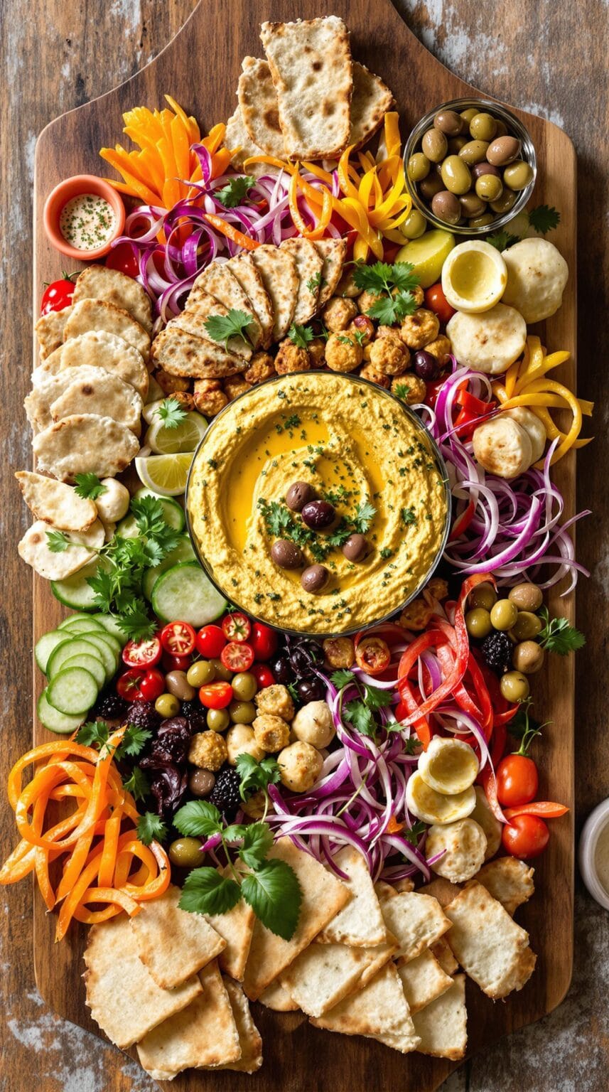 Mediterranean Mezze Platter - Flavor to Share
